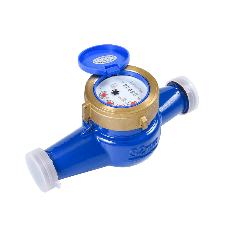 Full Brass Body Dry Type Glass Register Multi Jet Water Meter-NINGBO ...